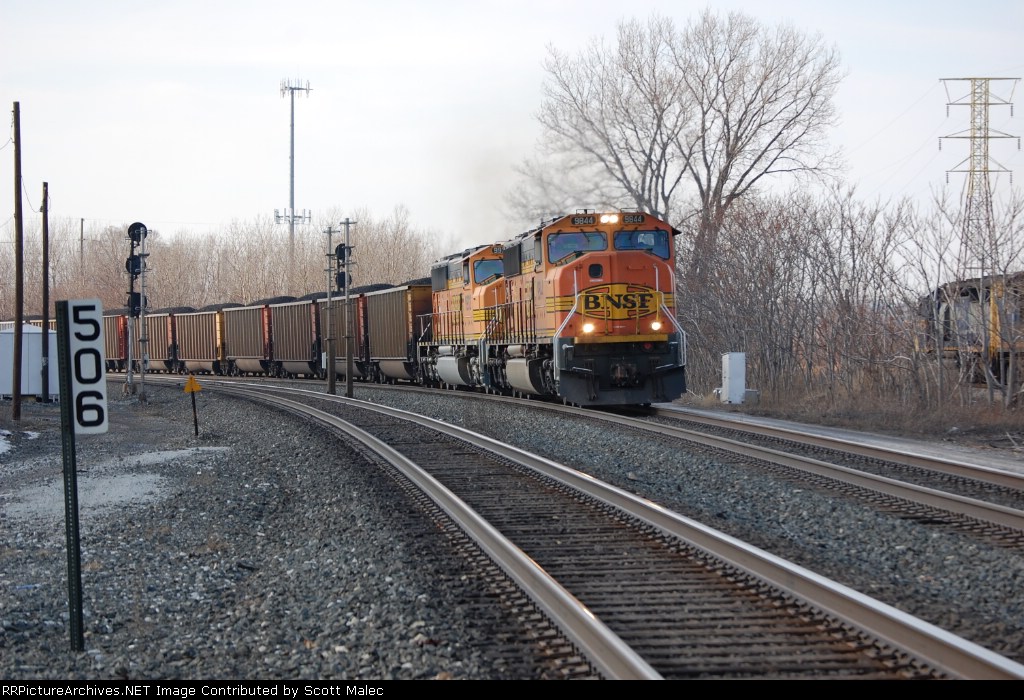 BNSF 9844 & 9932